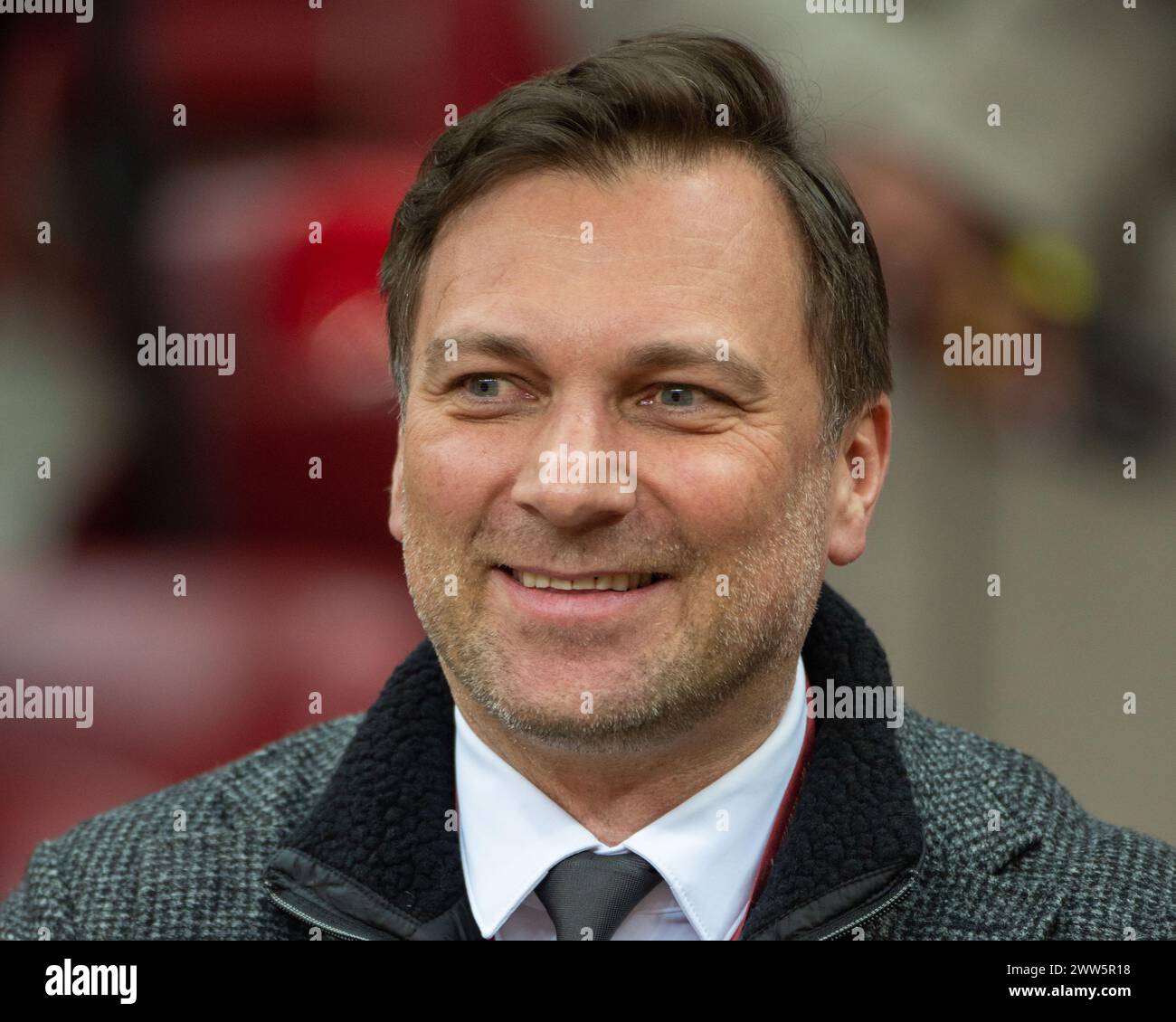 Warsaw, Poland. 21st Mar, 2024. Jakub Kwiatkowski during the UEFA ...