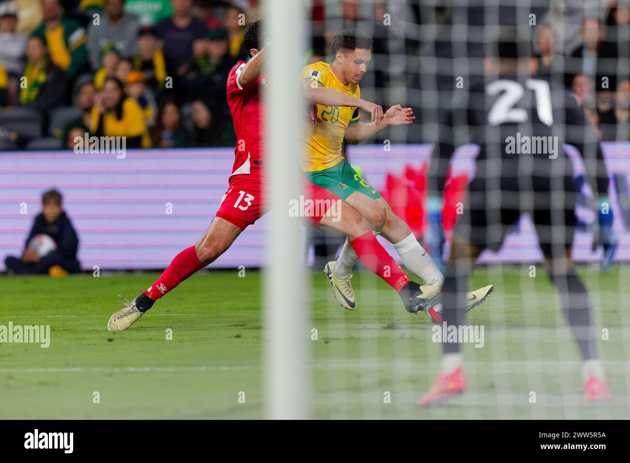 Sydney, Australia. 21st Mar, 2024. Khalil Khamis of Lebanon competes ...