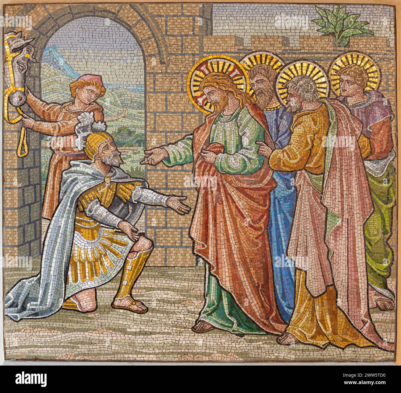 Jesus heals hi-res stock photography and images - Alamy