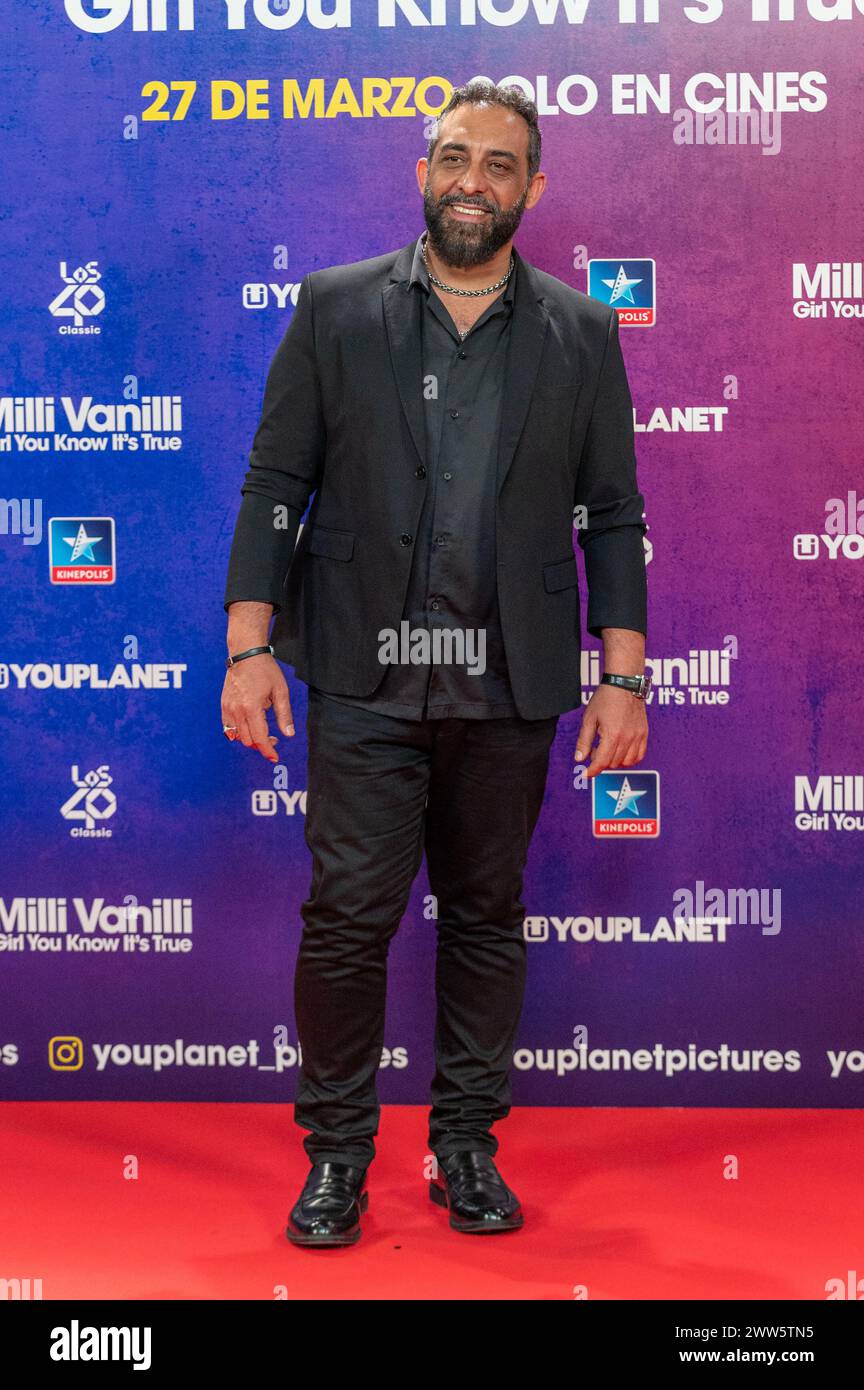 Madrid, Madrid, Spain. 21st Mar, 2024. MORENO BORJA, is an actor from ...