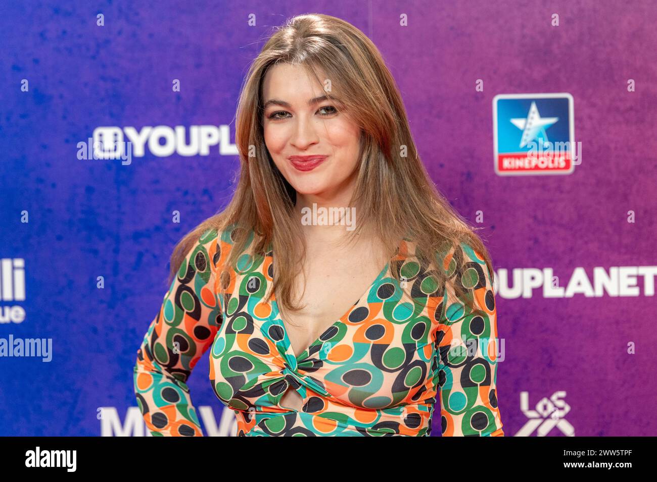 Madrid, Madrid, Spain. 21st Mar, 2024. CARLOTA BOZA, Spanish actress ...