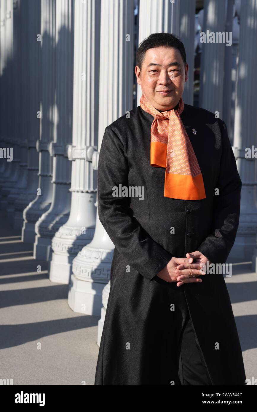 Los Angeles, California, USA. 19th March, 2024. TV host Joey Zhou ...