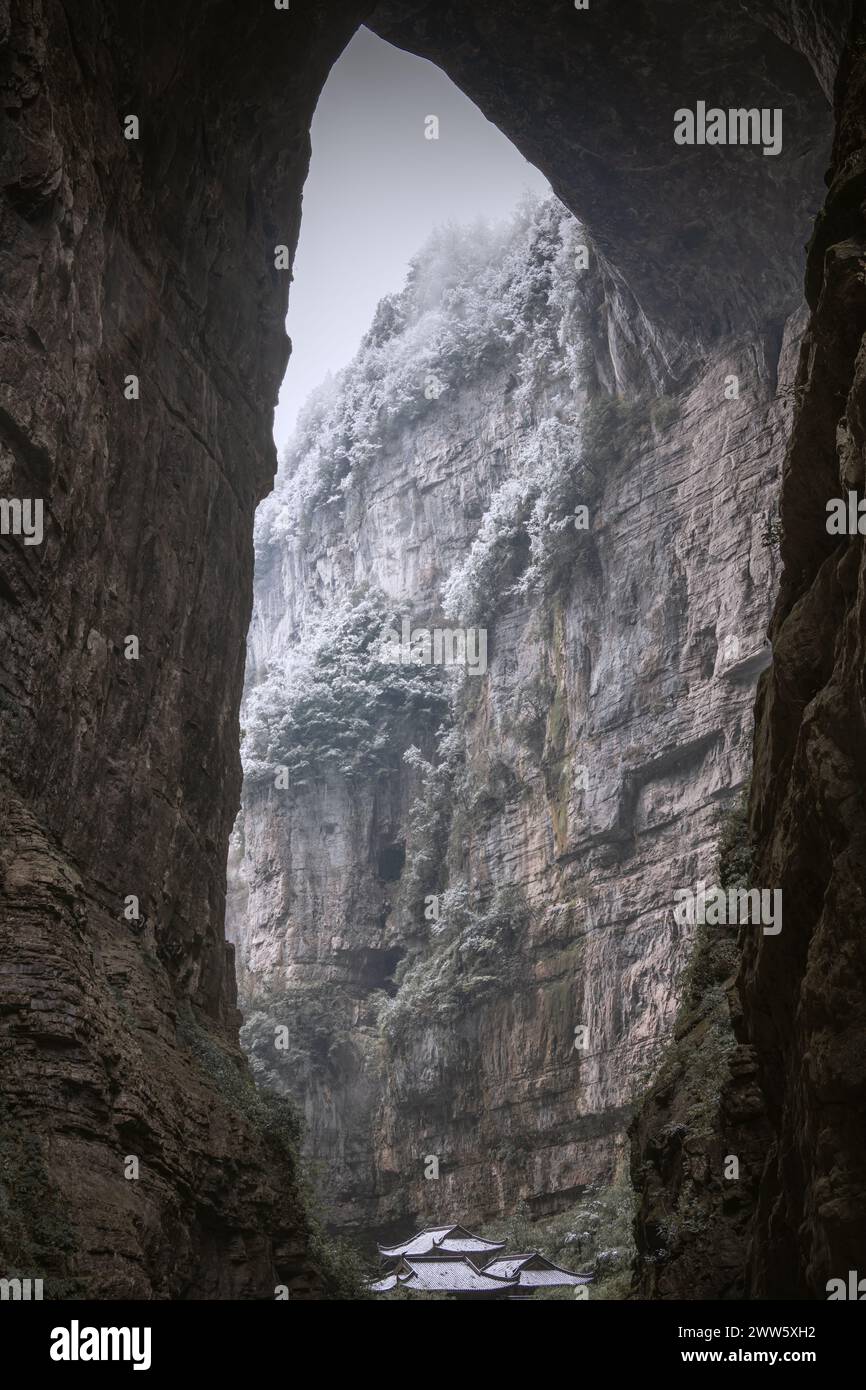 UNESCO world heritage of Wulong Karst National Geology Park in ...
