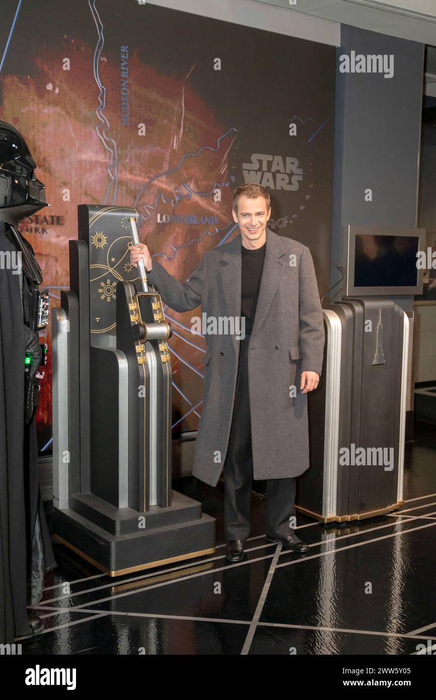 New York, New York, USA. 21st Mar, 2024. (NEW) Hayden Christensen ...