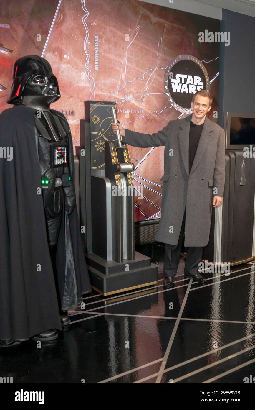 New York, New York, USA. 21st Mar, 2024. (NEW) Hayden Christensen ...