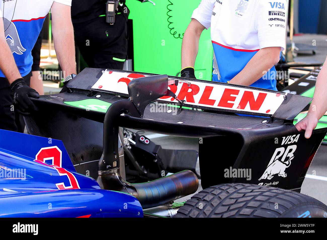 Melbourne, Australie. 22nd Mar, 2024. Visa Cash App RB F1 Team VCARB 01 ...