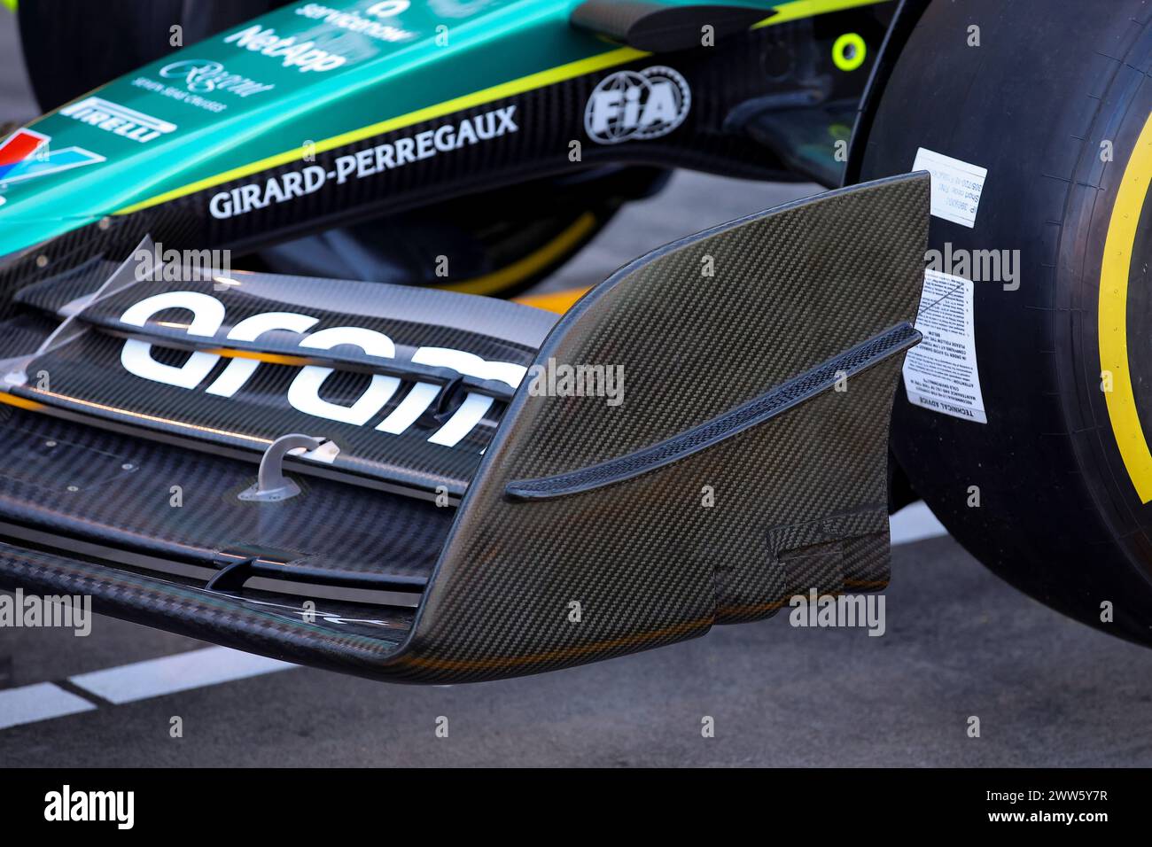 Melbourne, Australie. 22nd Mar, 2024. Aston Martin F1 Team AMR23 ...