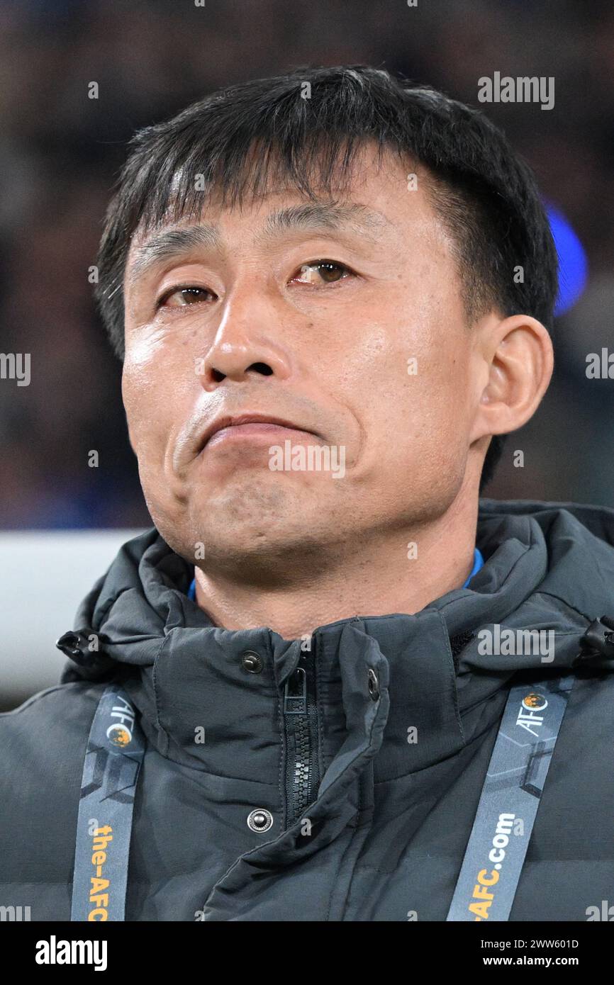 Tokyo, Japan. Credit: MATSUO. 21st Mar, 2024. SIN YONG NAM head coach ...