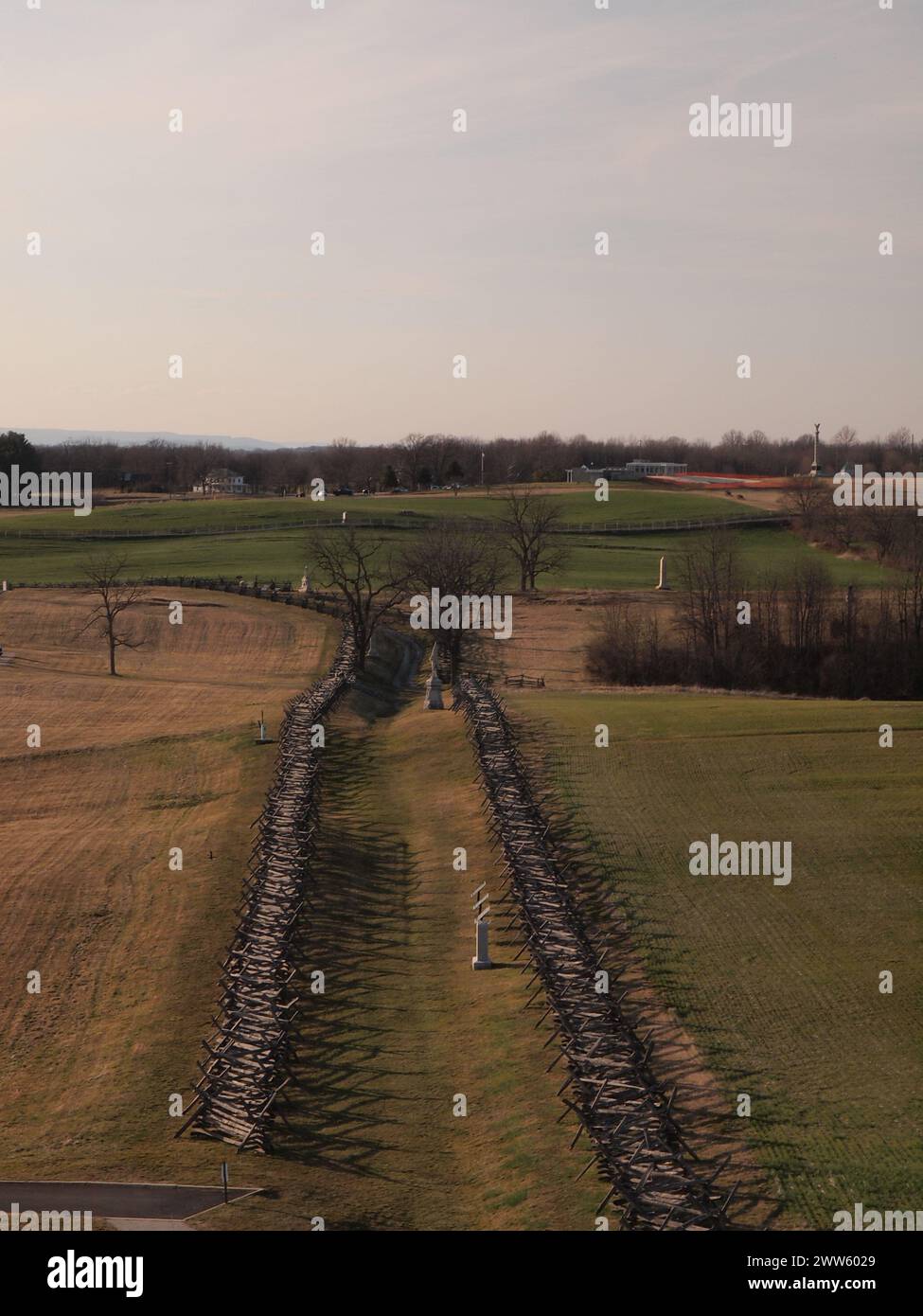 Antietam Battlefield near Sharpsburg, Maryland., battle took place ...