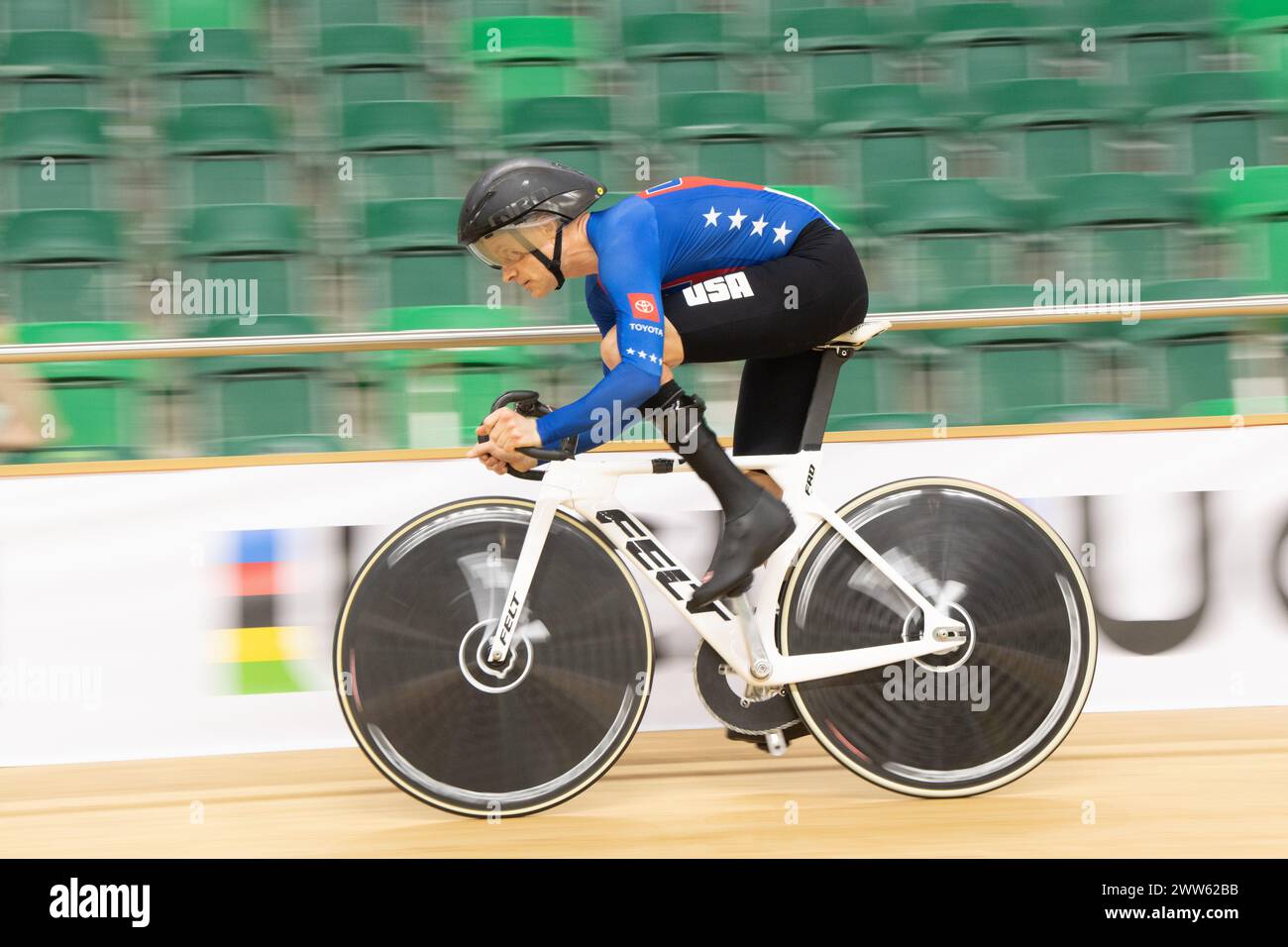 Rio de Janeiro, Brazil. 21st Mar, 2024. Aaron Keith of the United ...