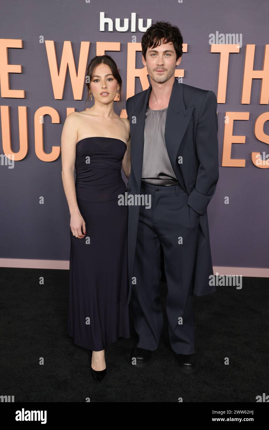 Los Angeles, Ca. 21st Mar, 2024. Analuisa Corrigan and Logan Lerman at ...