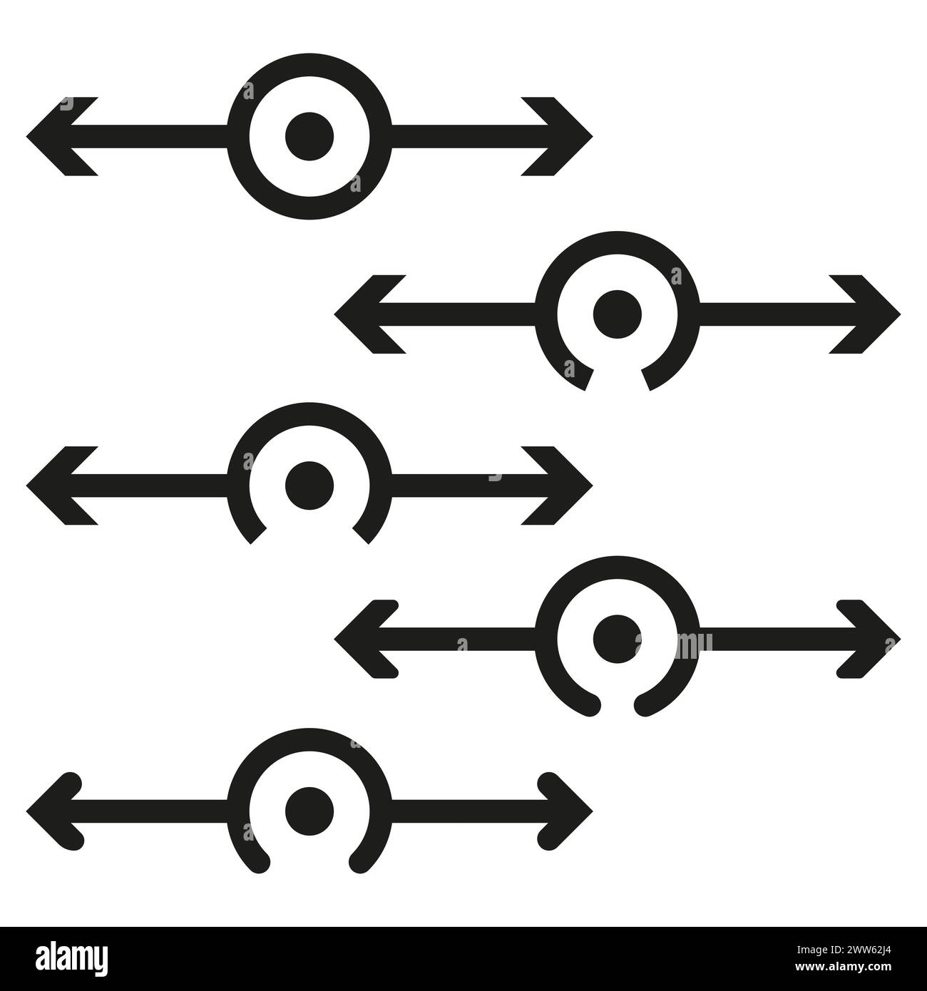 Data pathway Stock Vector Images - Alamy