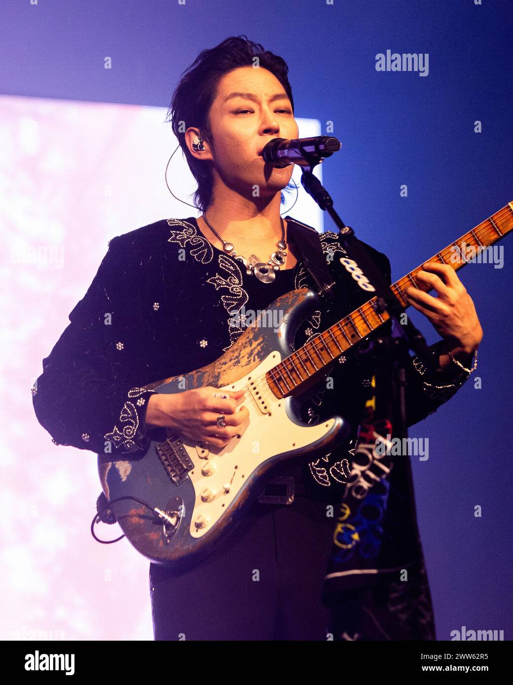 Milan, Italy. 21st Mar, 2024. Kim Woo-sung, well known as Woosung of ...