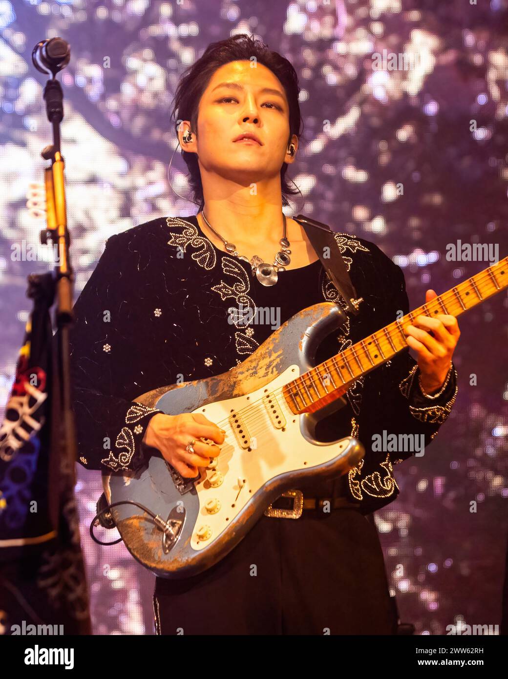 Milan, Italy. 21st Mar, 2024. Kim Woo-sung, well known as Woosung of South Korean indie-rock ...