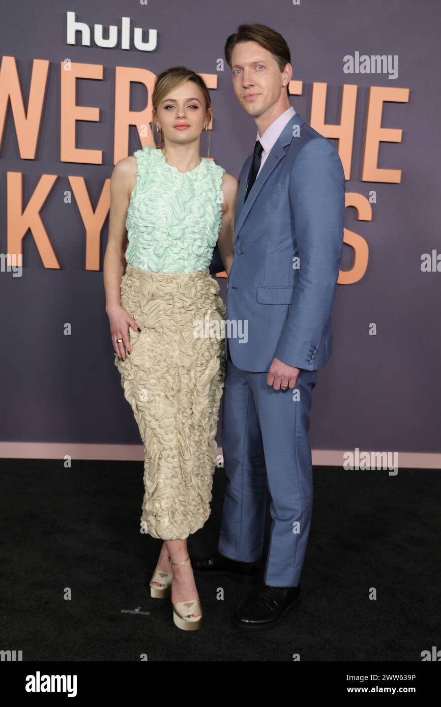 Los Angeles, Ca. 21st Mar, 2024. Joey King and Steven Piet at Hulu's We ...