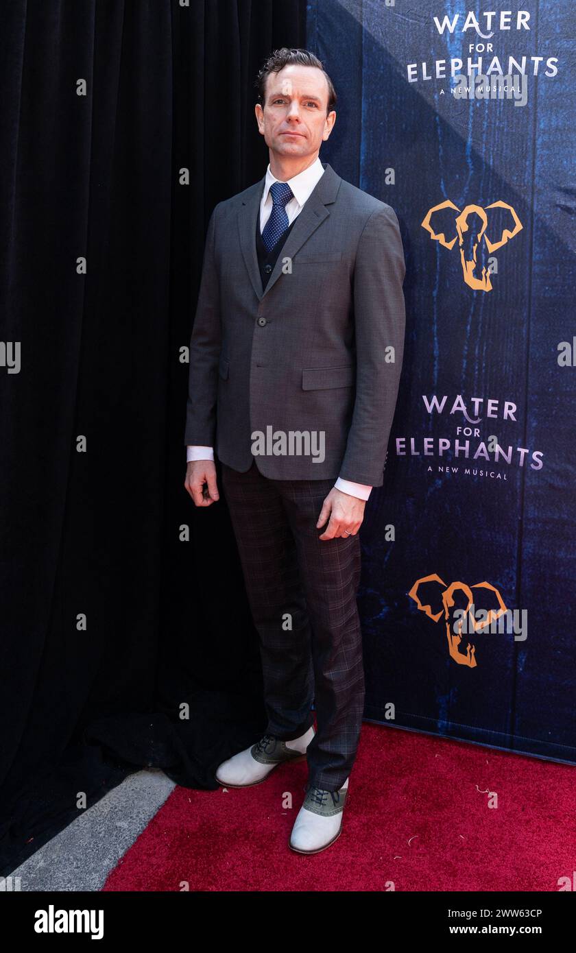 New York, USA. 21st Mar, 2024. Paul Alexander Nolan attends musical ...