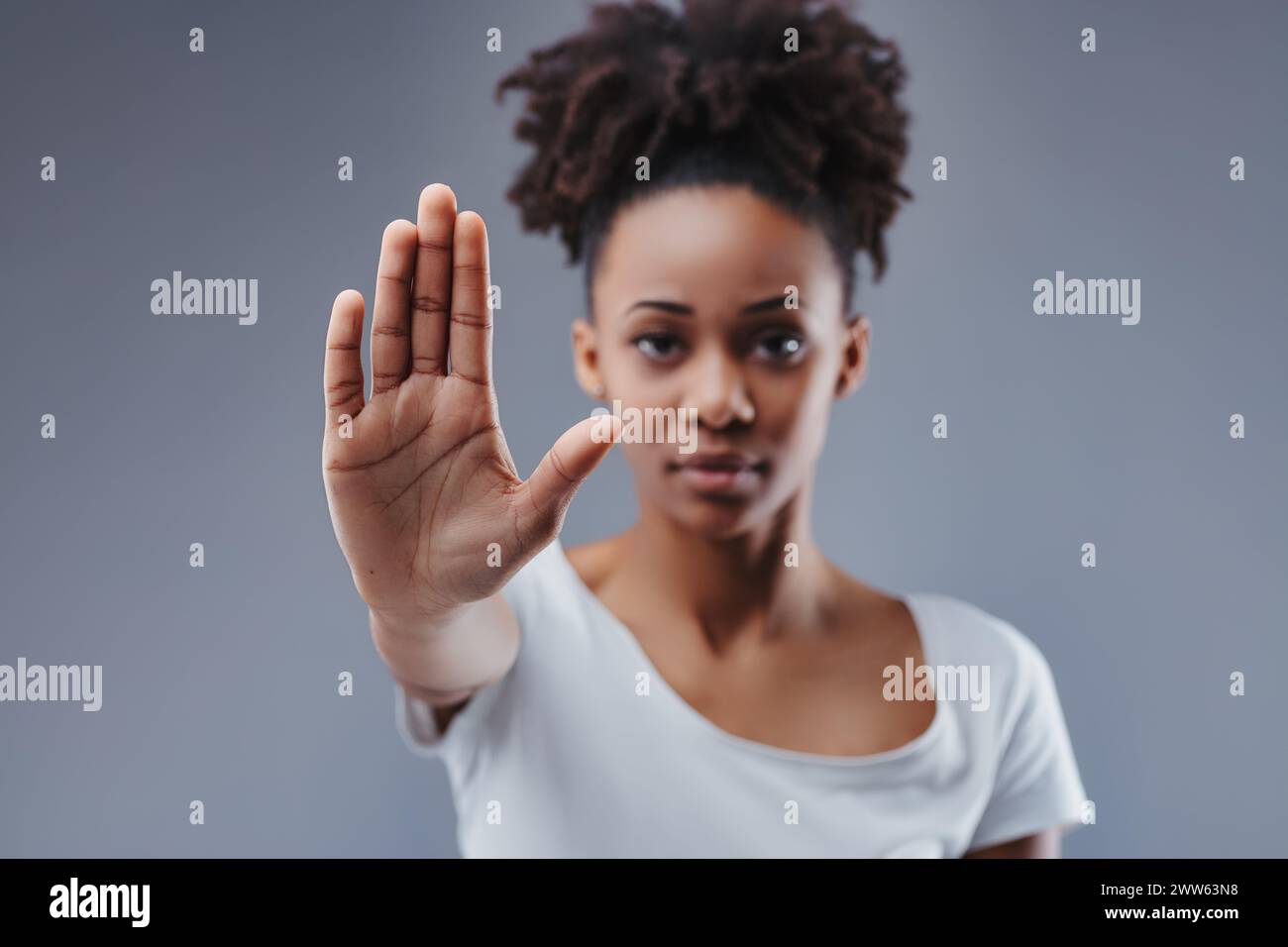 Expression embodies authority hi-res stock photography and images - Alamy