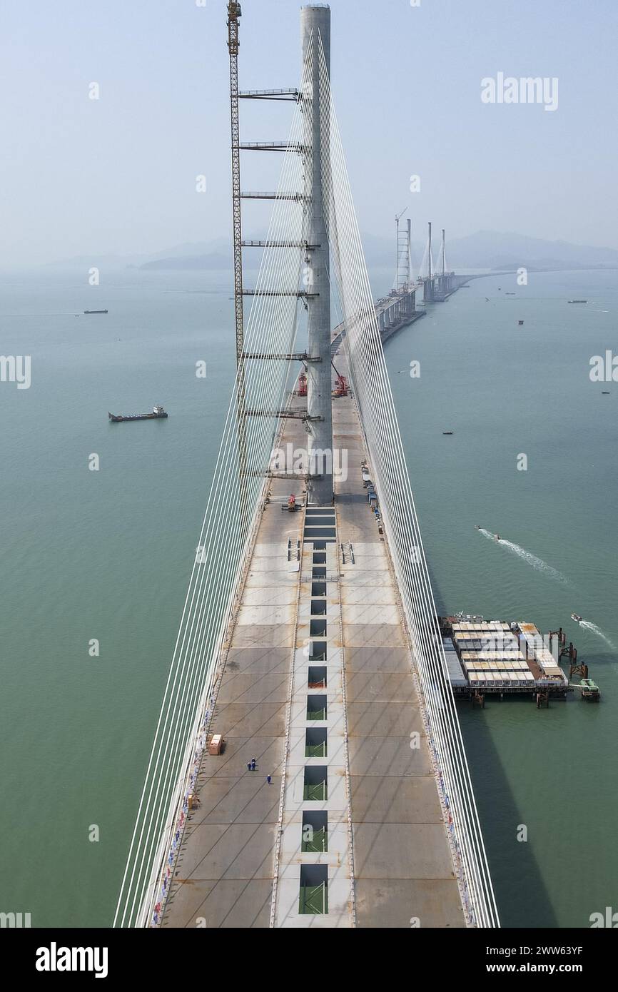 **CHINESE MAINLAND, HONG KONG, MACAU AND TAIWAN OUT** Aerial photo ...