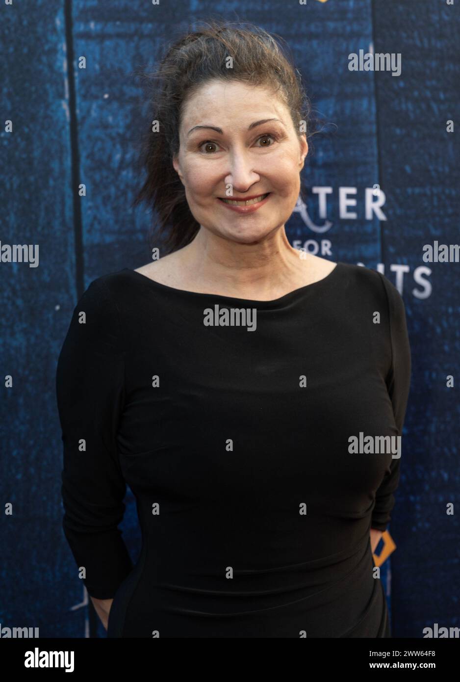 New York, USA. 21st Mar, 2024. Sara Gruen attends musical 'Water for ...