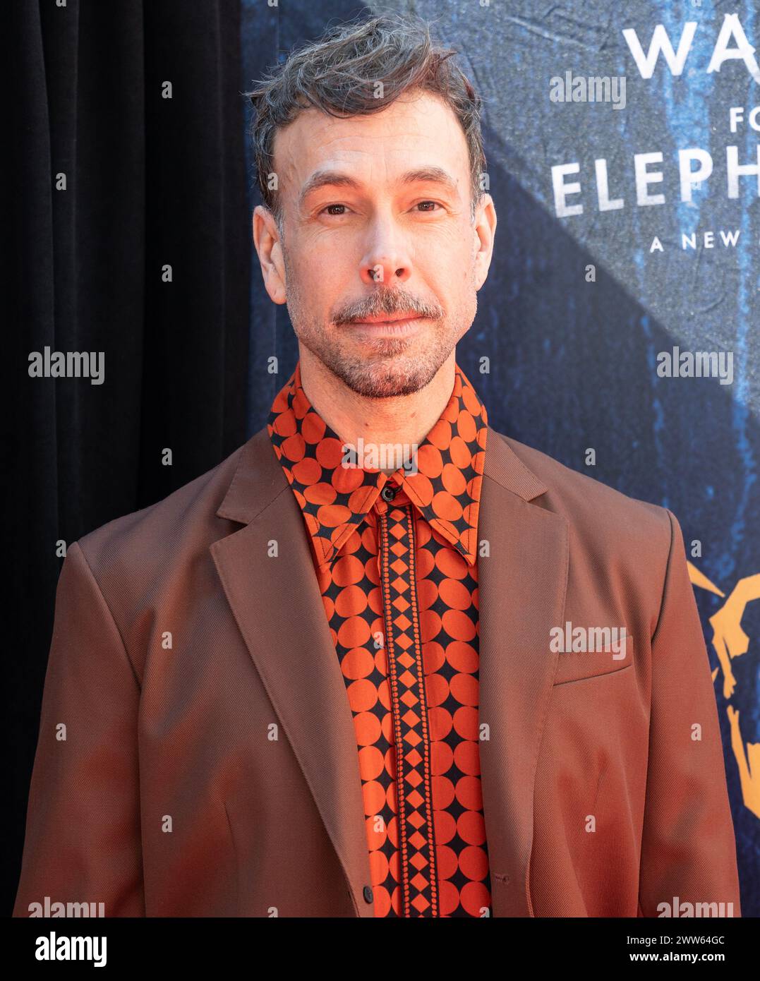 Wade McCollum attends musical 'Water for Elephants' opening night at ...