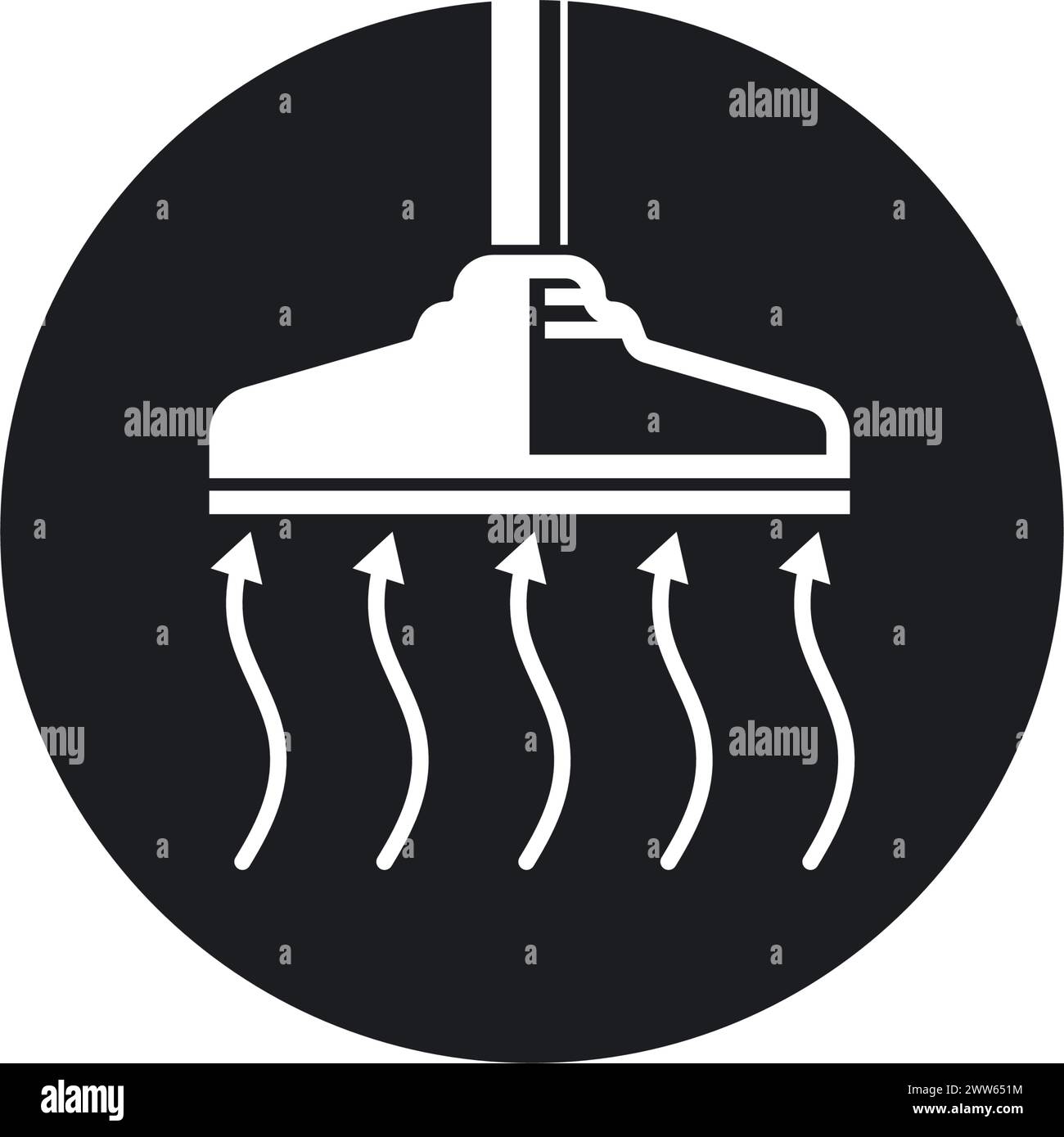 Vacuuming vector vectors Cut Out Stock Images & Pictures - Alamy