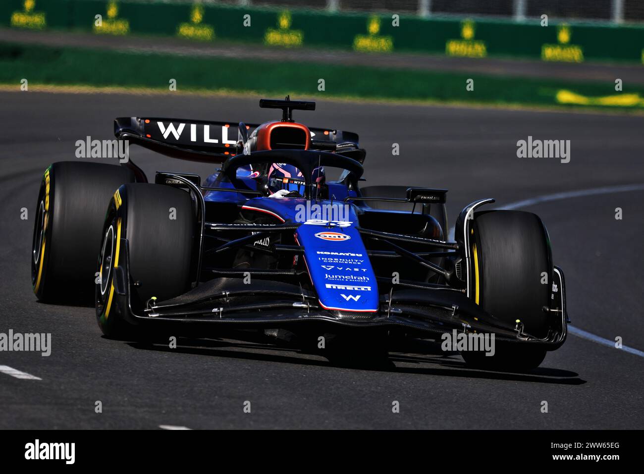 Australian grand prix 2024 alex albon hi-res stock photography and ...