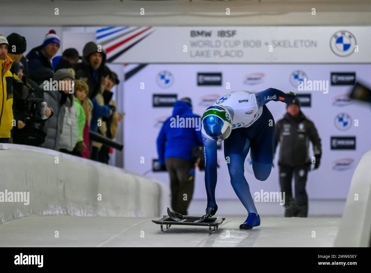 Lake Placid, New York, USA. 21st Mar, 2024. during IBSF World Cup ...
