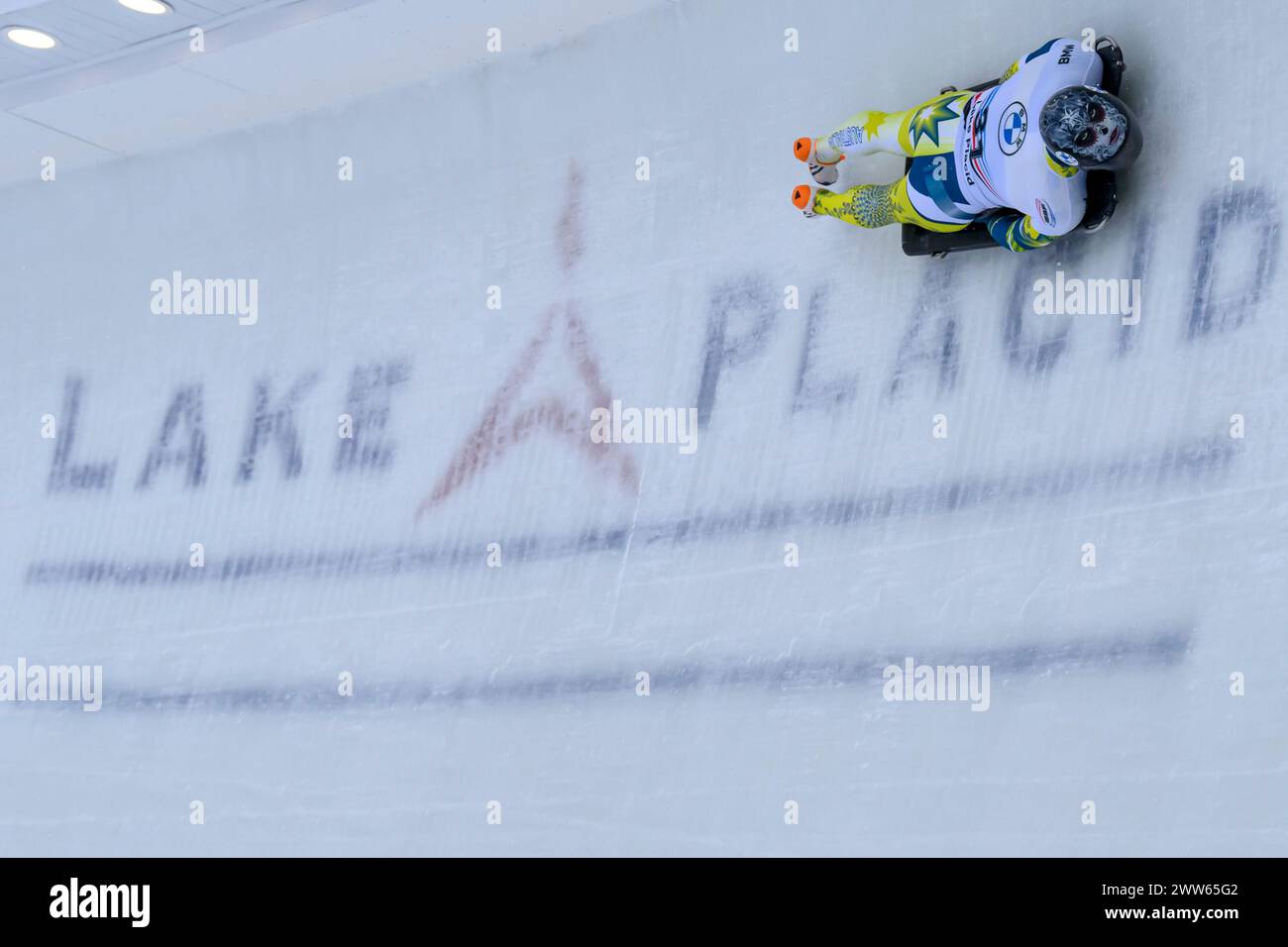 Lake Placid, New York, USA. 21st Mar, 2024. during IBSF World Cup ...