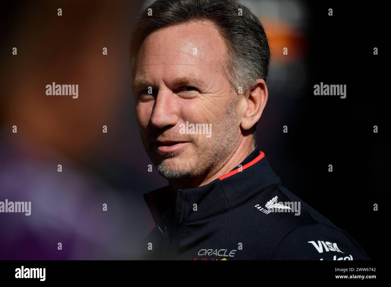 MELBOURNE, AUSTRALIA 25 February 2024. Pictured: Oracle Red Bull Racing, team principal ...