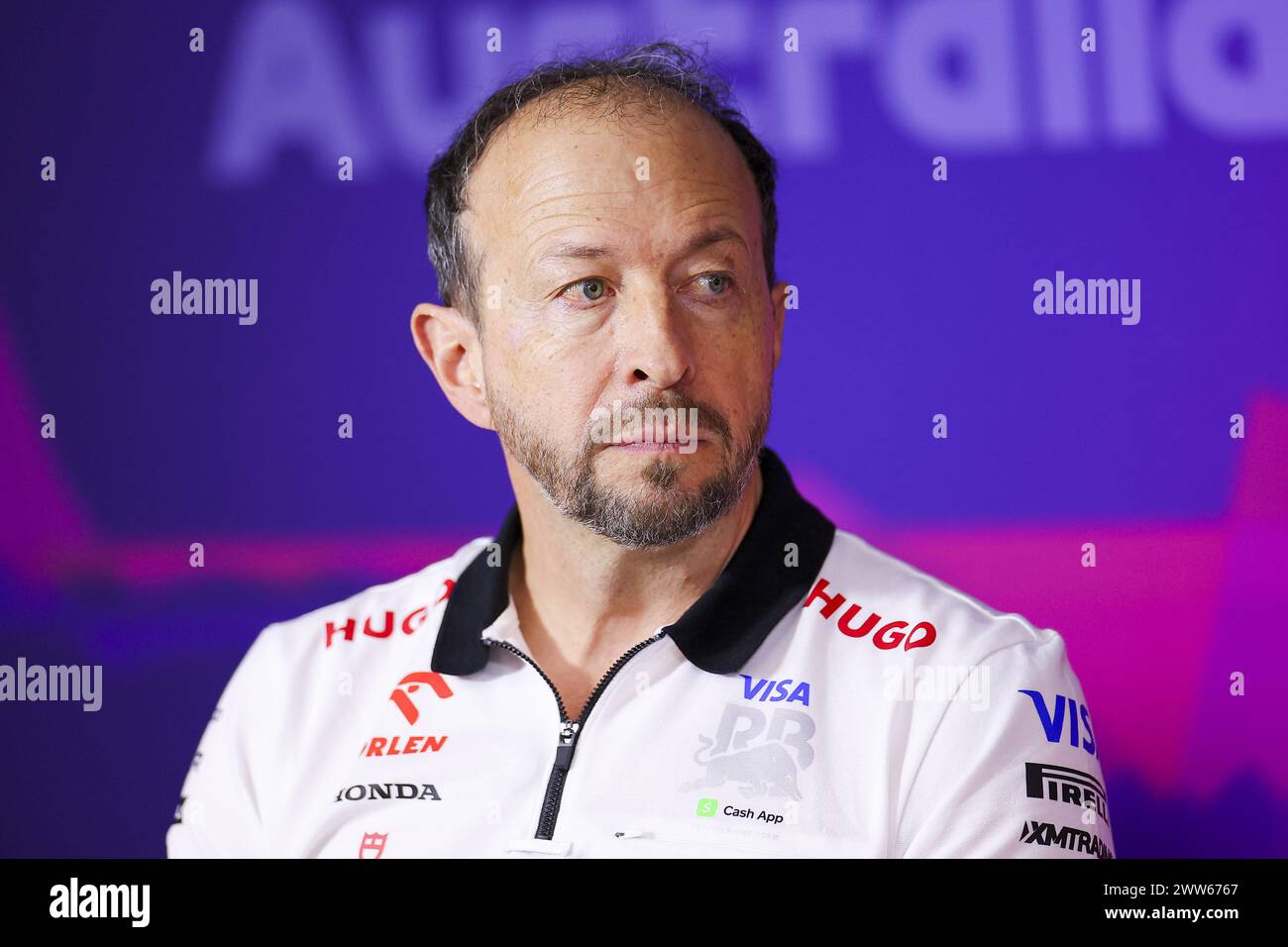 BAYER Peter, CEO of Visa Cash App RB F1 Team, portrait during the ...
