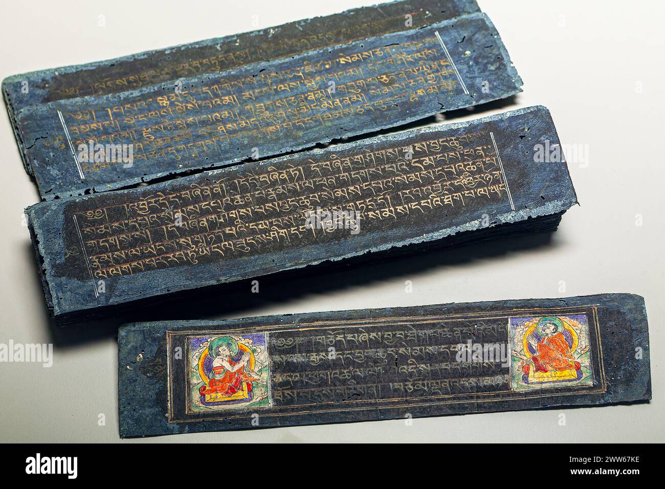 Buddhist manuscript hi-res stock photography and images - Alamy