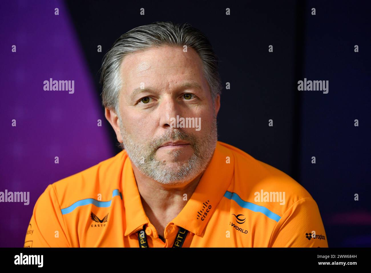 Zak brown f1 driver hi-res stock photography and images - Alamy