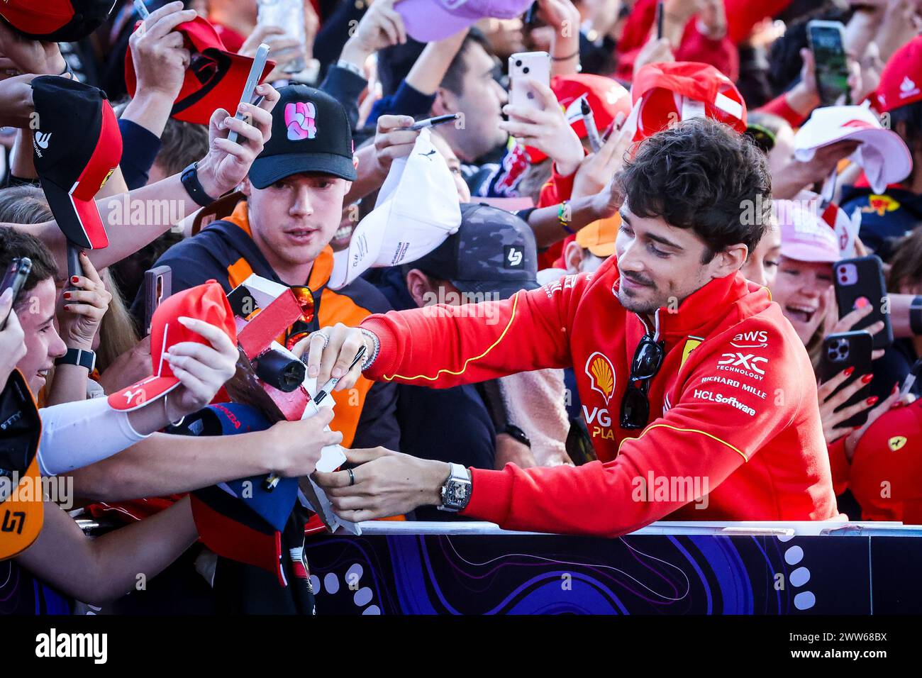 Charles leclerc 2024 australian hi-res stock photography and images - Alamy