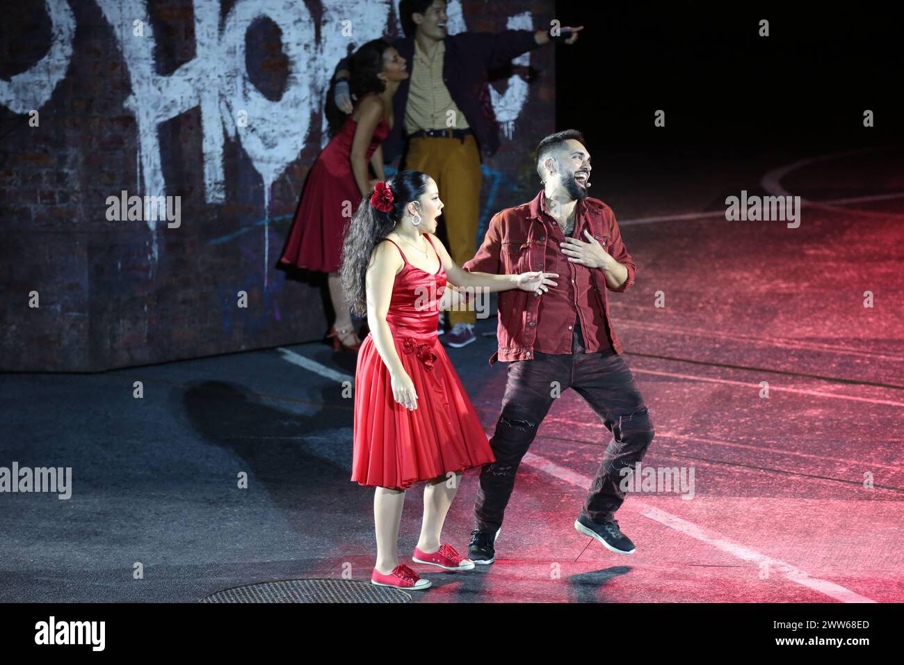 Sydney, Australia. 21st March 2024. Media preview performance of Opera ...