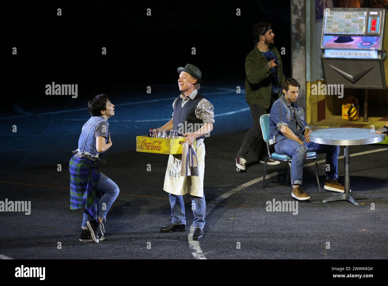 Sydney, Australia. 21st March 2024. Media preview performance of Opera ...