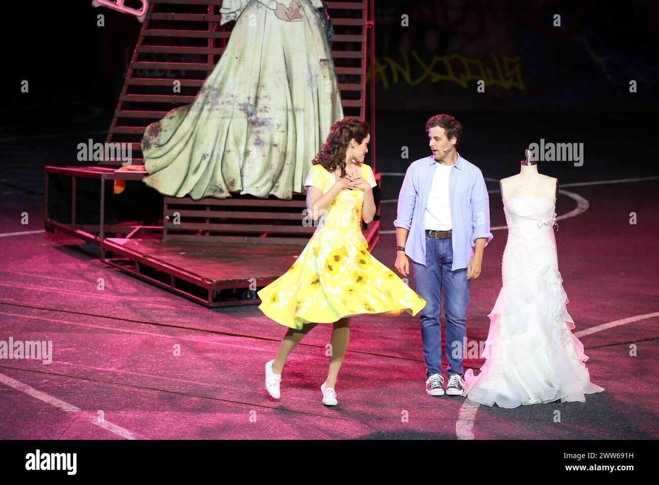 Sydney, Australia. 21st March 2024. Media preview performance of Opera ...
