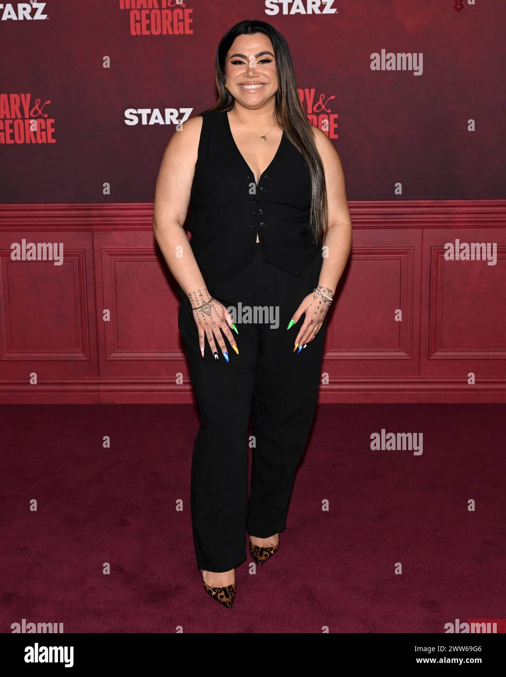 March 21, 2024, Los Angeles, California, U.S.: Deison Afualo attends ...