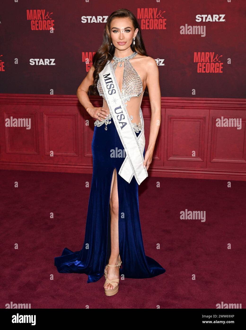 March 21, 2024, Los Angeles, California, U.S.: Miss USA Noelia Voigt ...