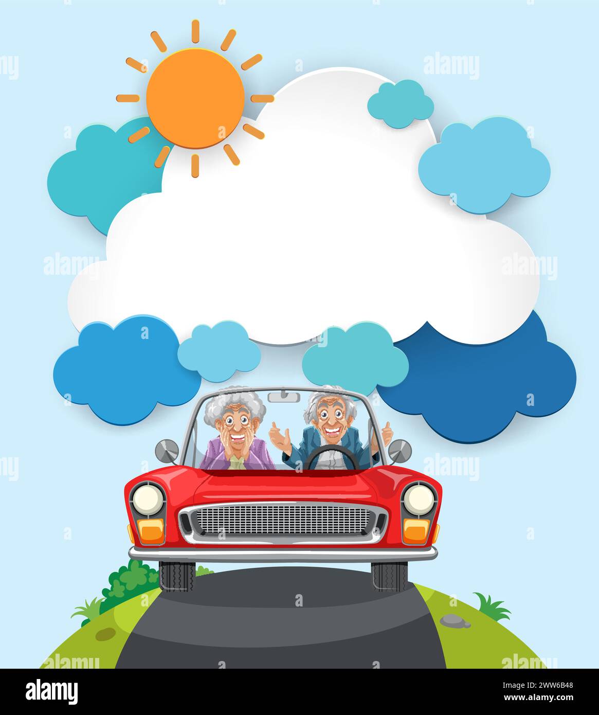 Convertible and seniors Stock Vector Images - Alamy
