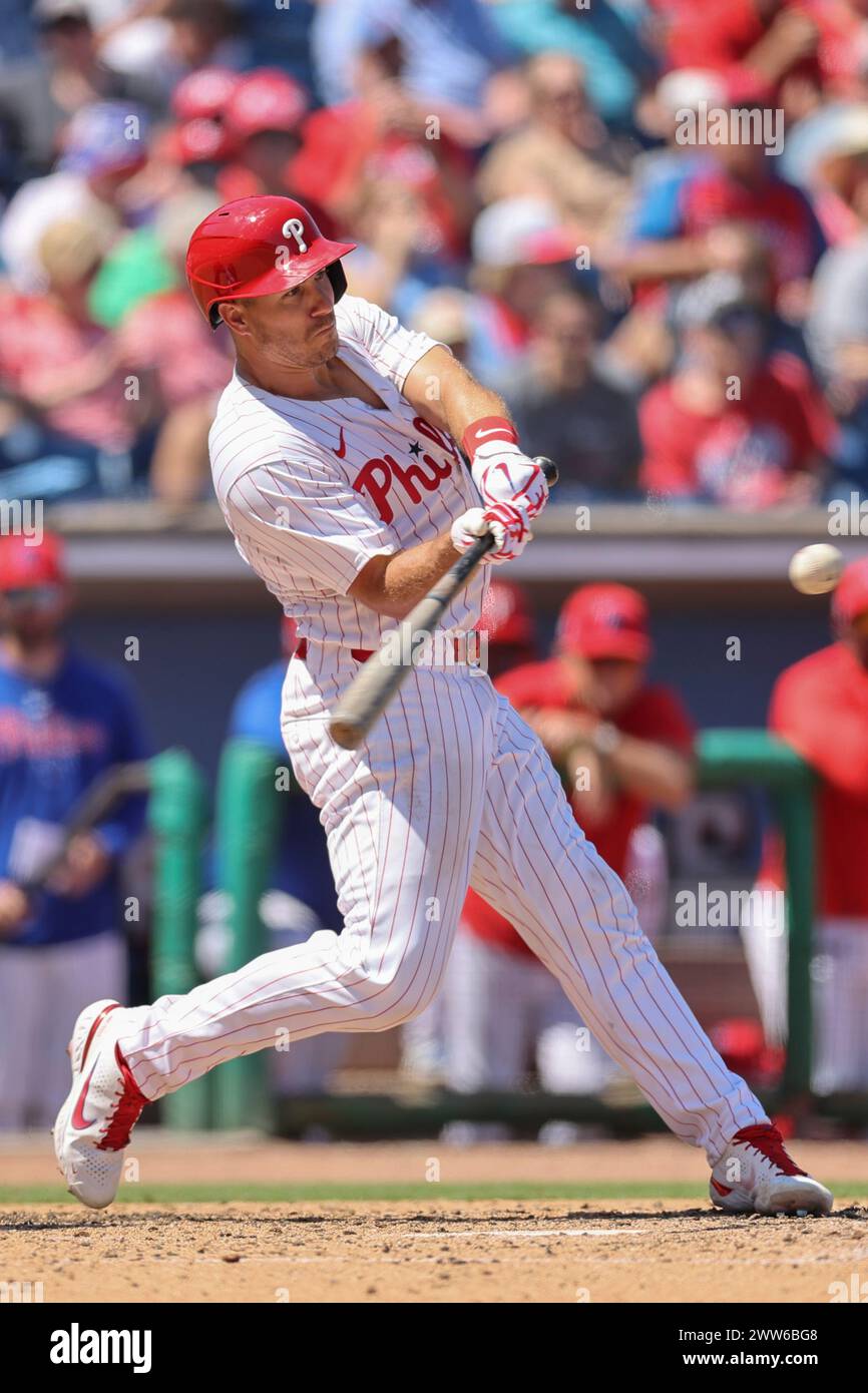 Clearwater, FL: Philadelphia Phillies left fielder Jordan Luplow (48 ...