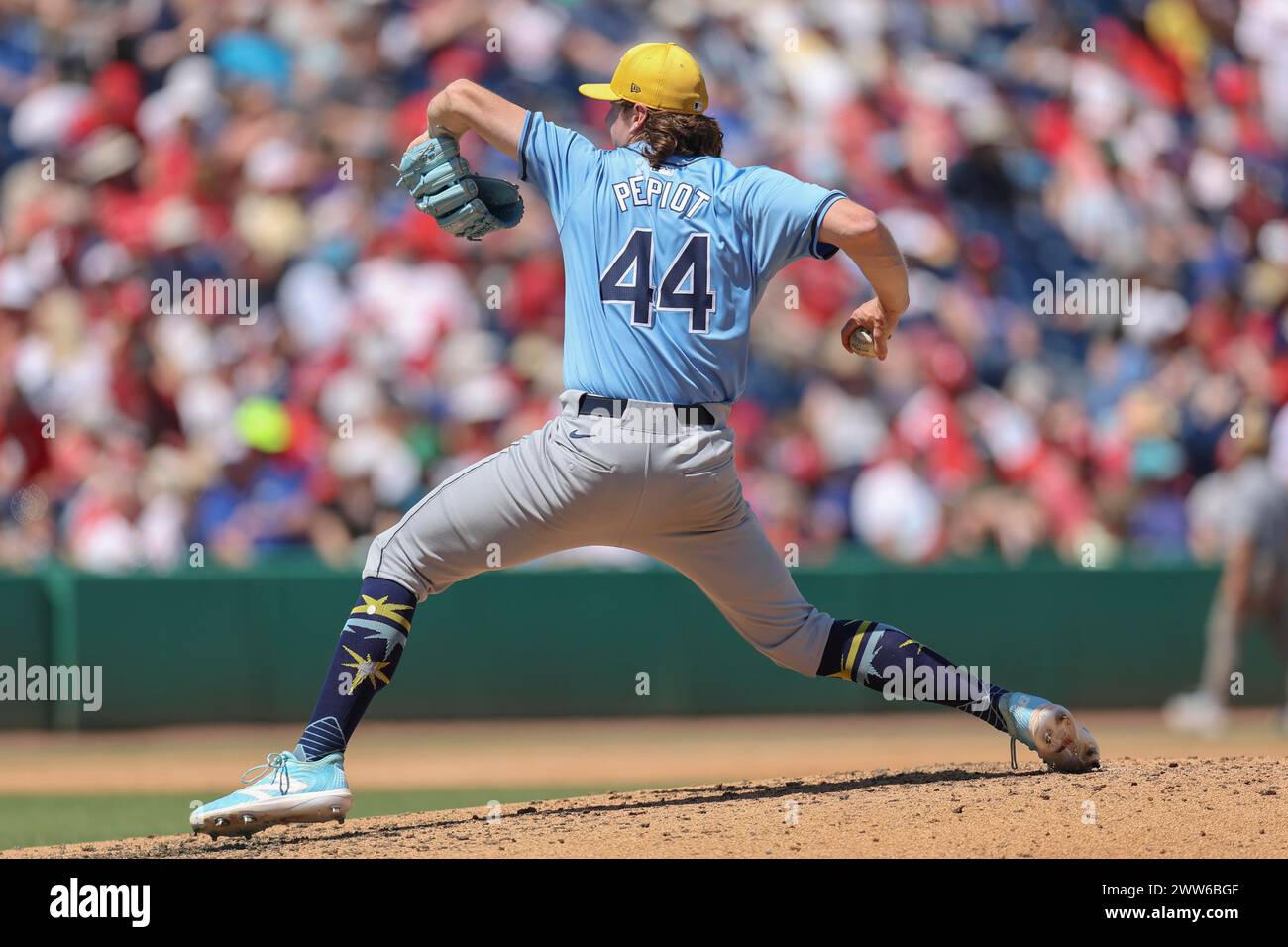 Clearwater, FL: Tampa Bay Rays starting pitcher Ryan Pepiot (44 ...