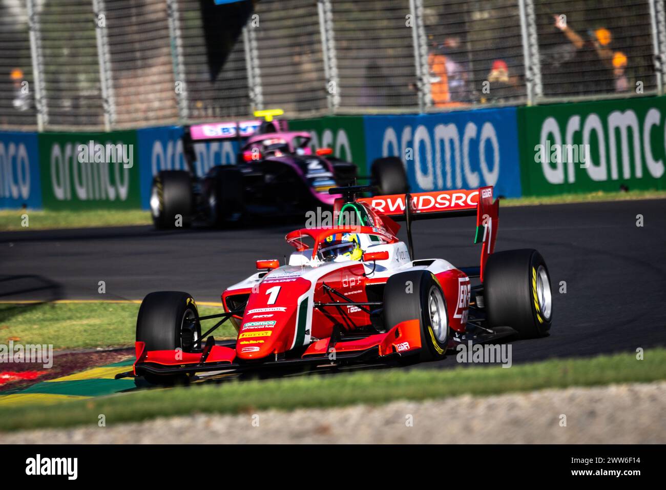01 BEGANOVIC Dino (swe), Prema Racing, Dallara F3 2019, action during ...