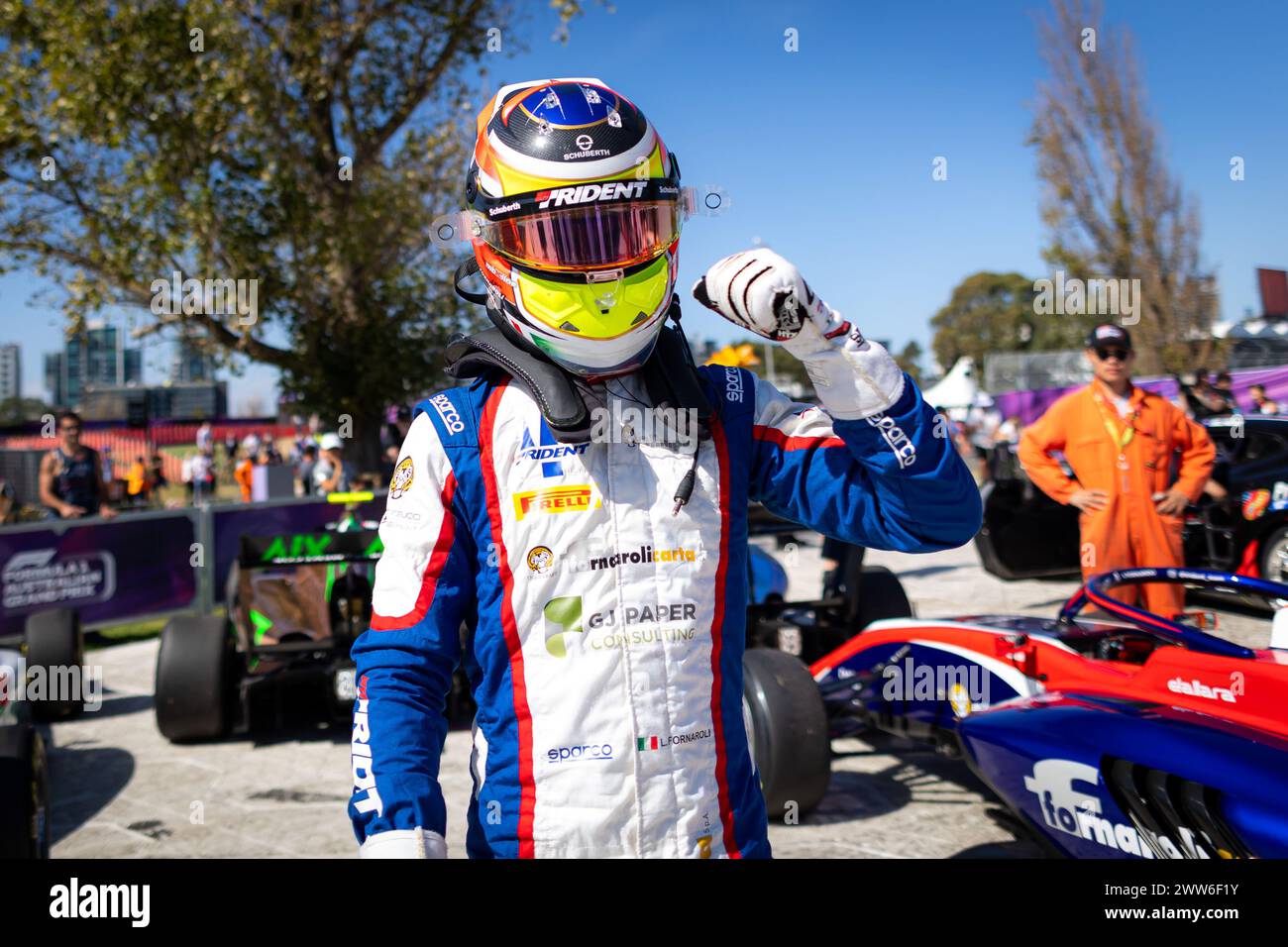 Melbourne, Australie. 22nd Mar, 2024. FORNAROLI Leonardo (ita), Trident ...