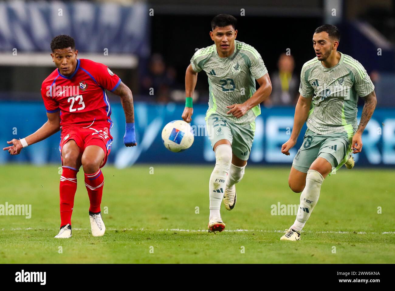 Arlington, Texas, USA. 21st Mar, 2024. Panama's IVAN ANDERSON (23 ...