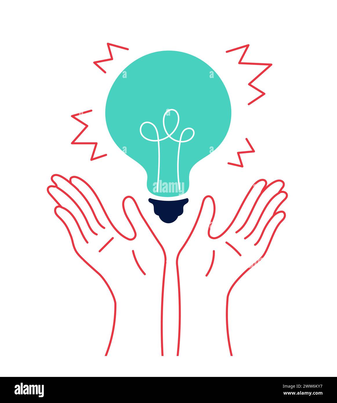 Glowing startup Cut Out Stock Images & Pictures - Alamy