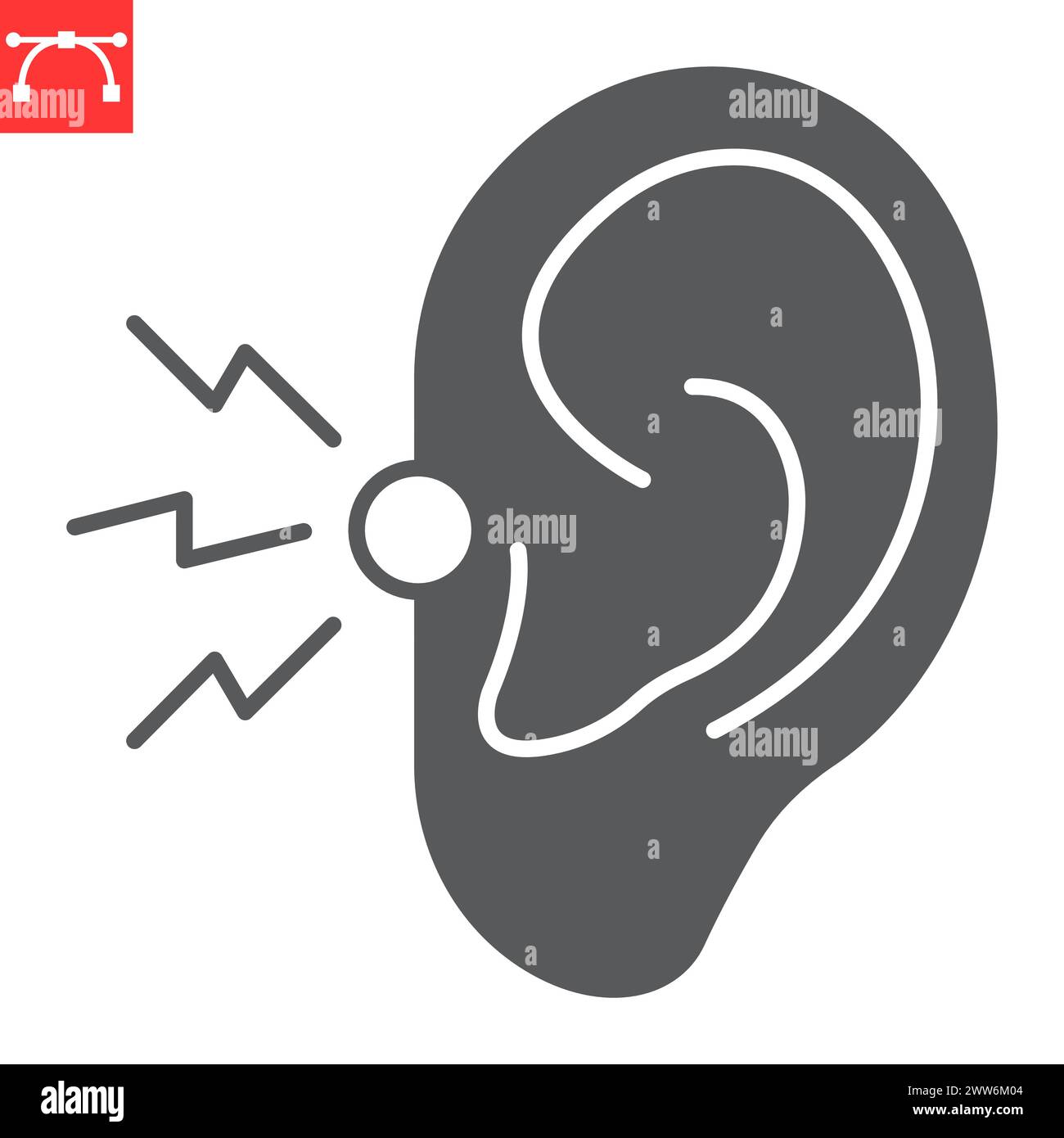 Ear earache Stock Vector Images - Alamy