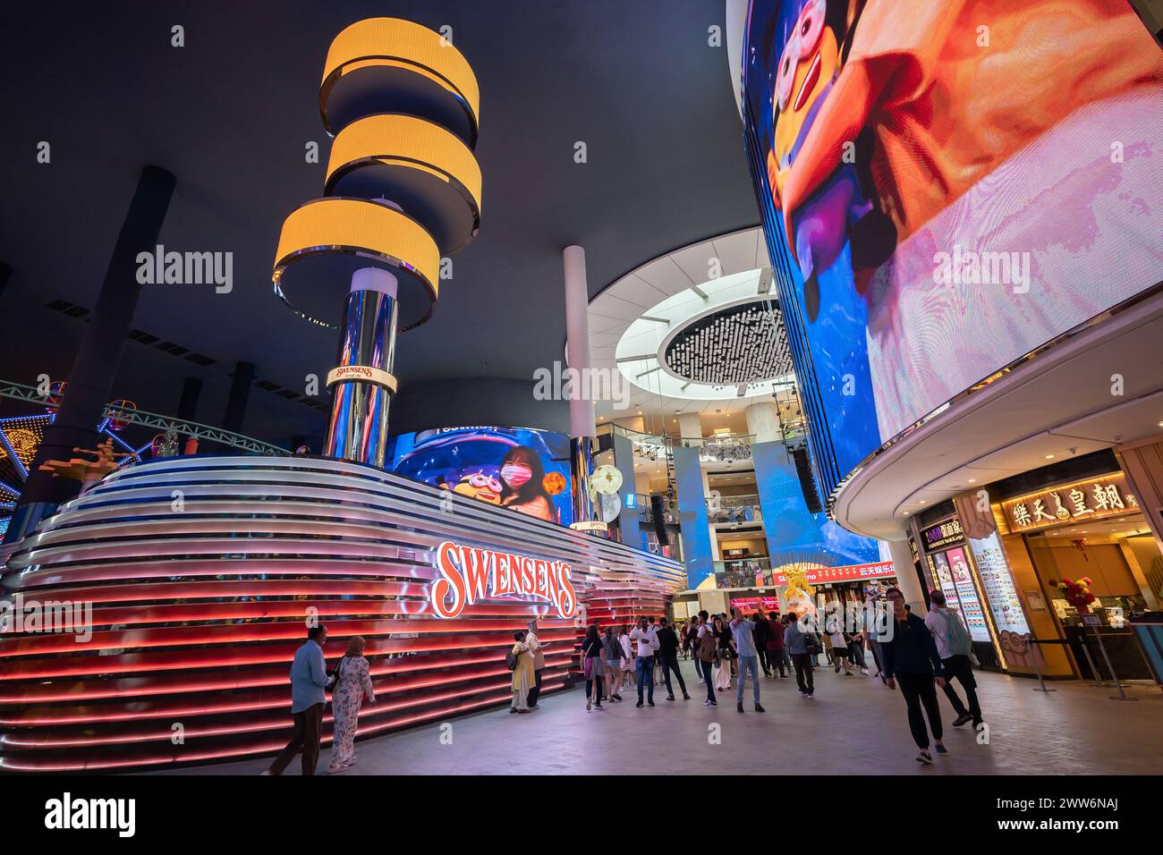 Genting Highlands, Malaysia - March 1,2024 : SkyAvenue is the shopping ...