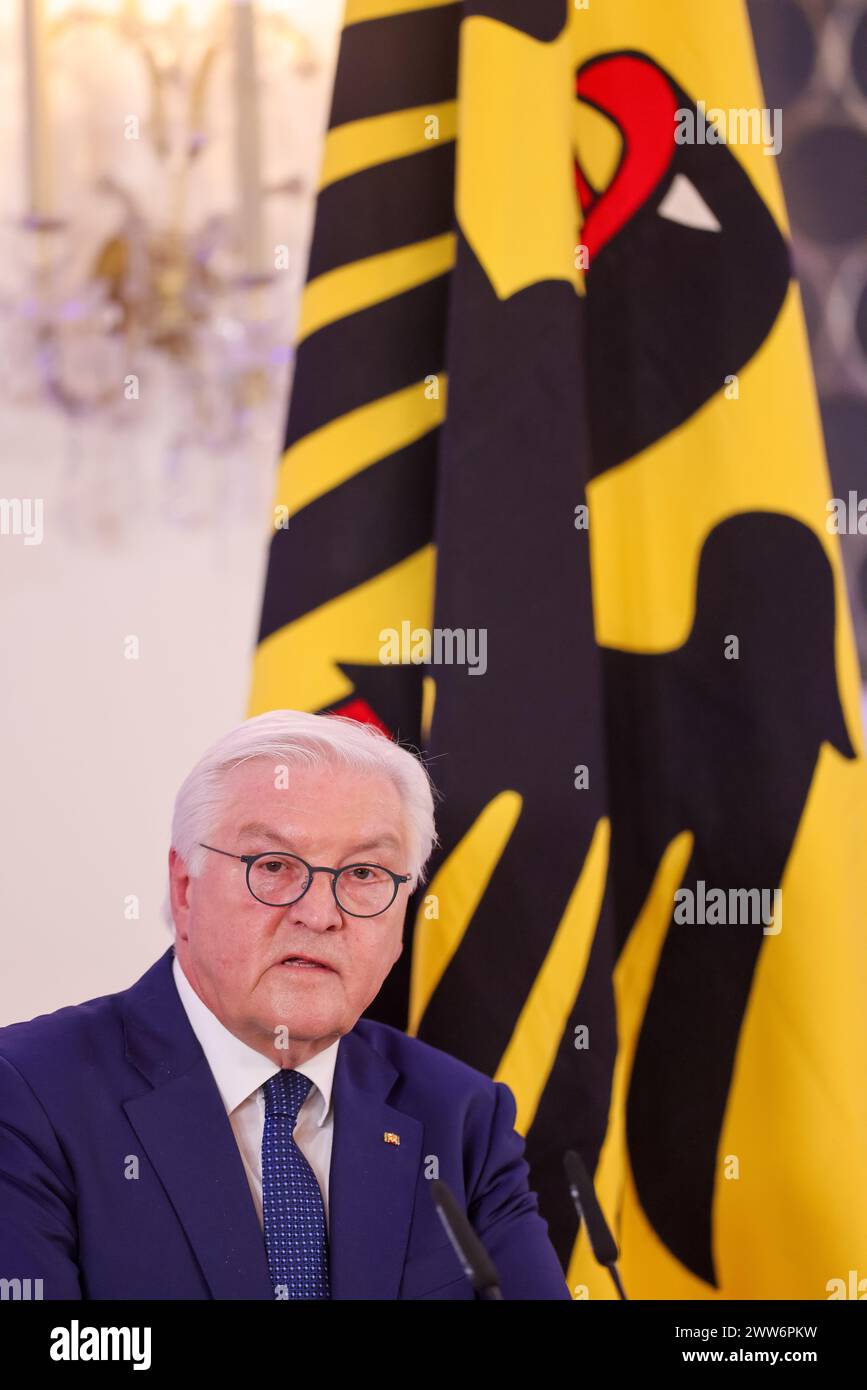 Leipzig, Germany. 21st Mar, 2024. Federal President Frank-Walter ...