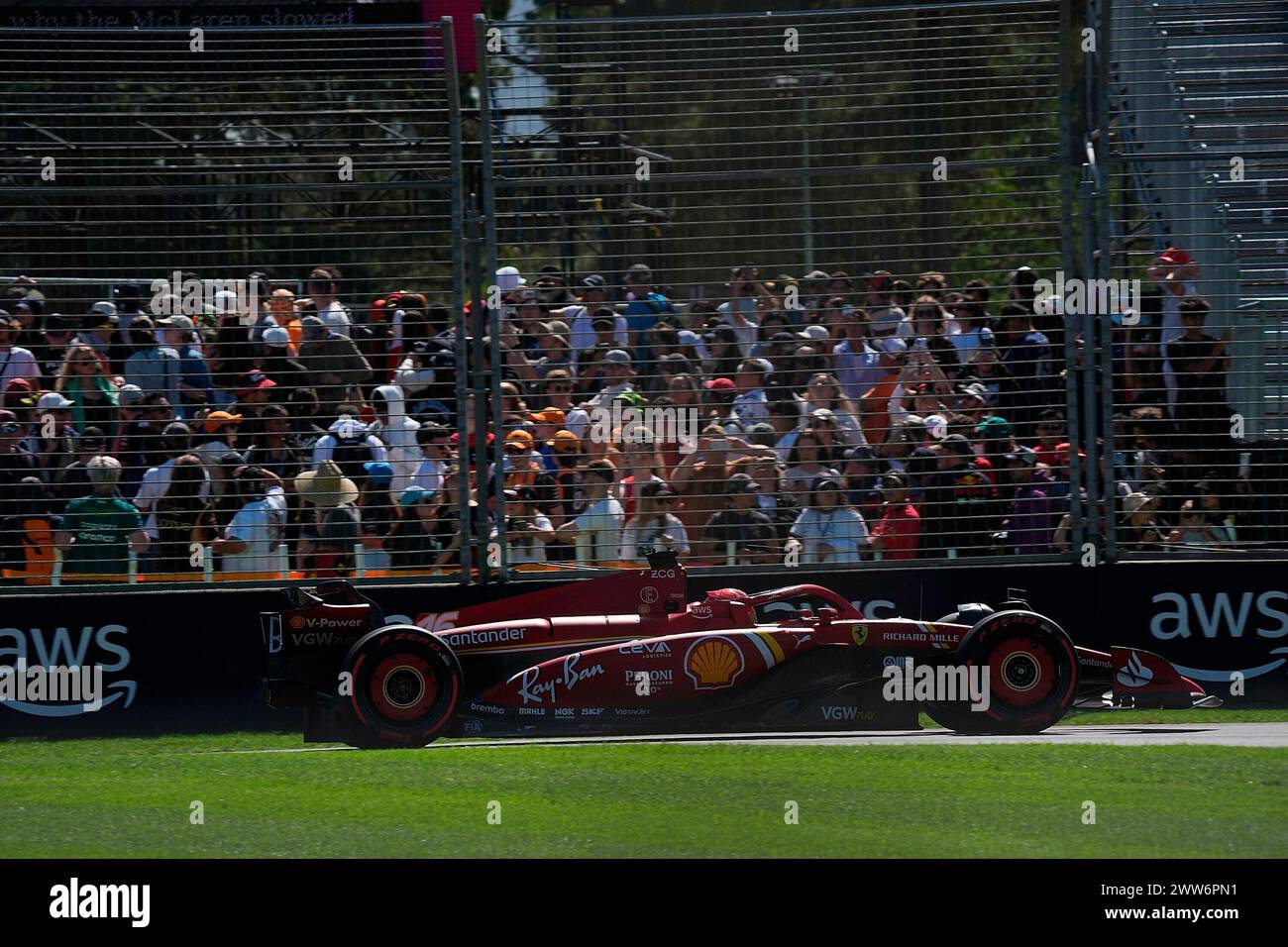Melbourne, Australien. 22nd Mar, 2024. 03/22/2024, Albert Park Circuit ...