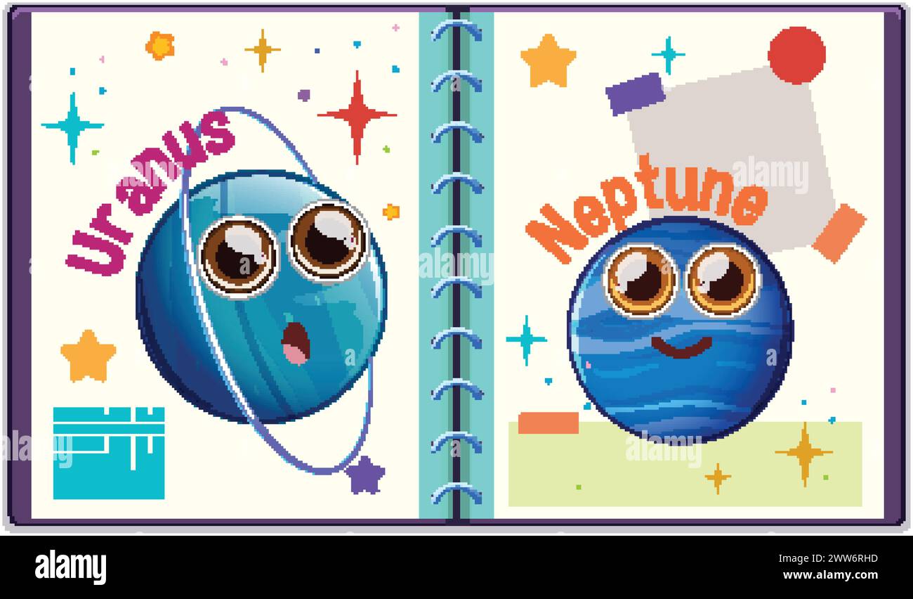 Cartoon planets hi-res stock photography and images - Alamy